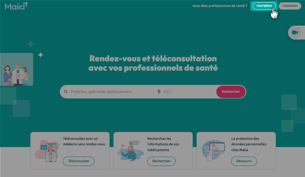 Créer et accéder à son compte Maiia pour un patient – Maiia - Centre d'aide
